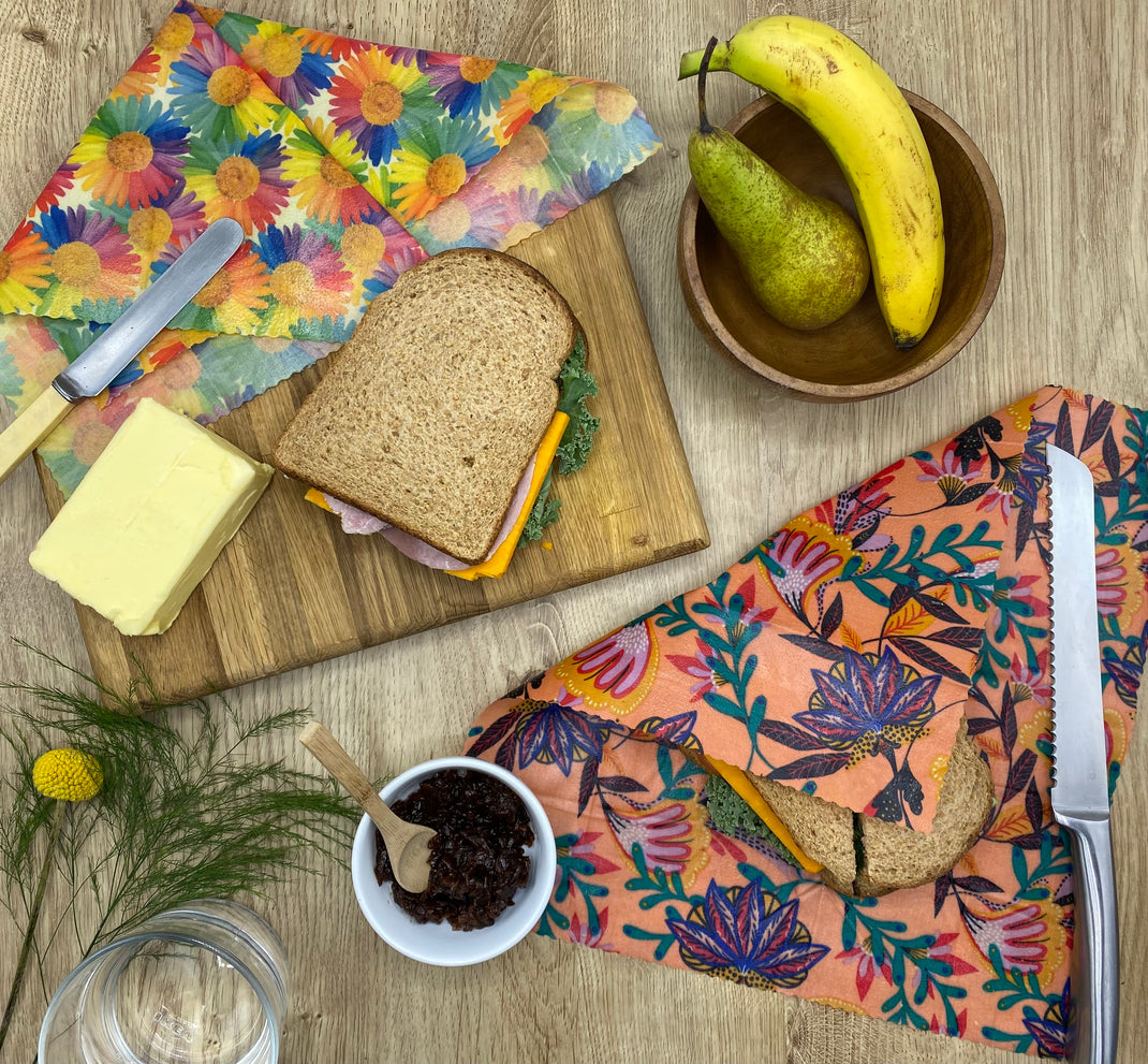 BeeNatural Wraps – Yorkshire Handmade Beeswax Wraps, Eco Food Wraps